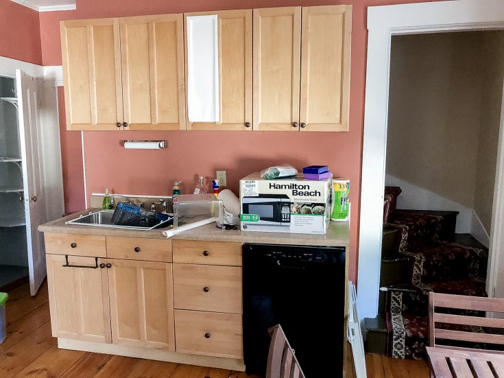 How to Make Over a Kitchen With Contact Paper: Covering Cabinets ...