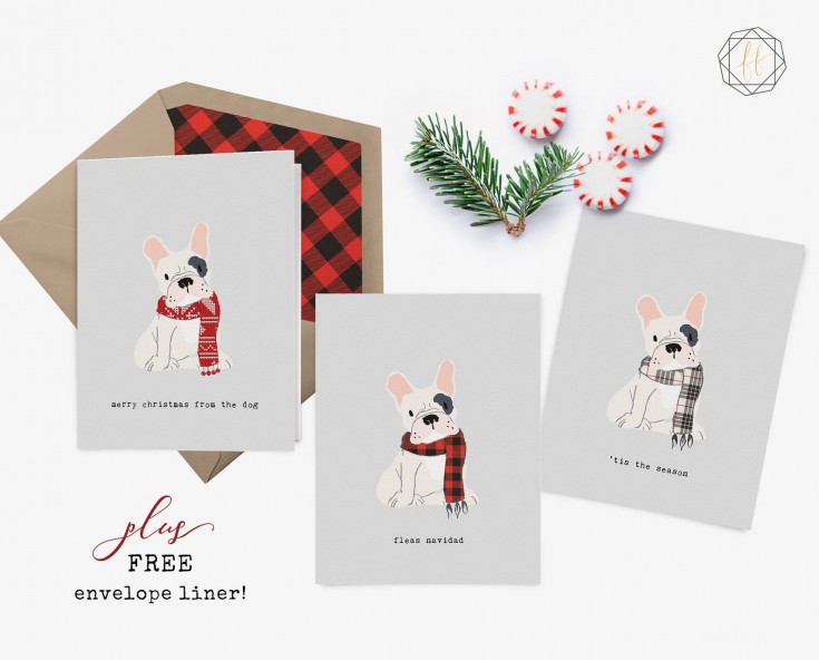 The Prettiest Rustic Christmas Cards To Order Online