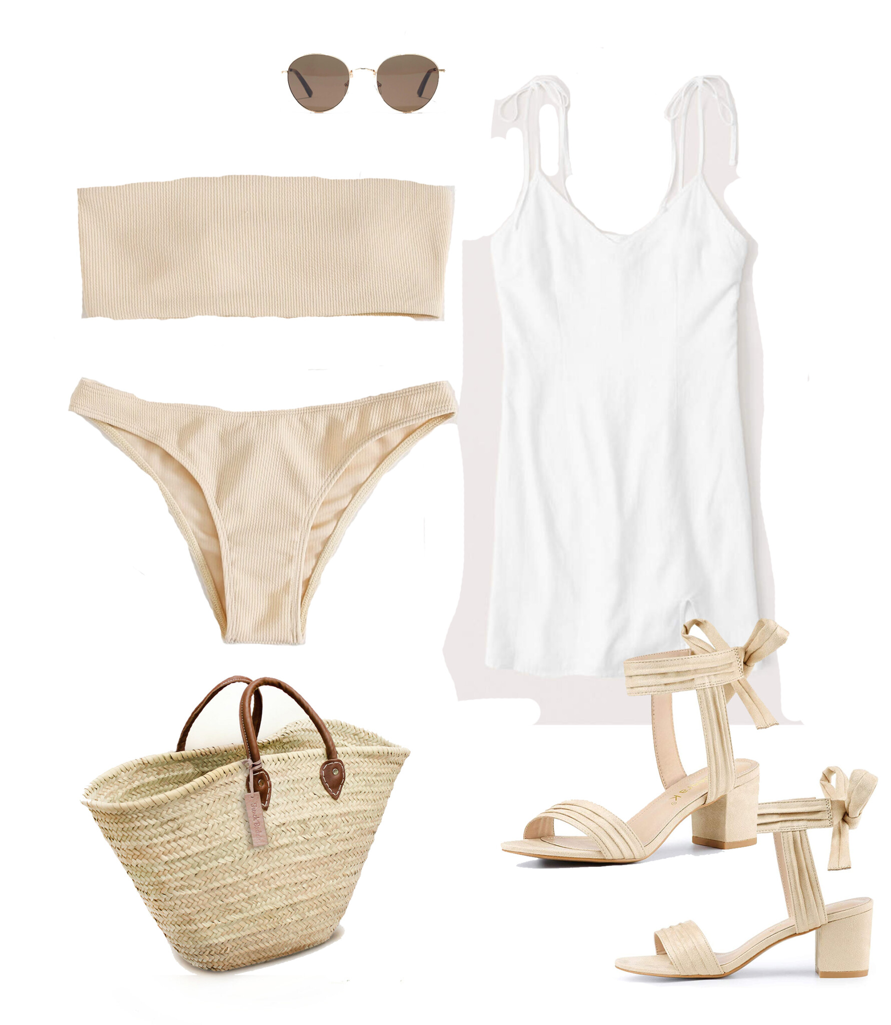 A Neutral Beachy Summertime Outfit