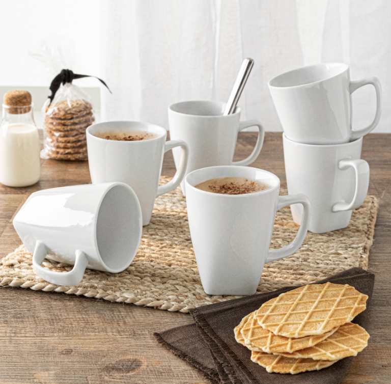 20+ Affordable White Mugs For A Neutral Kitchen