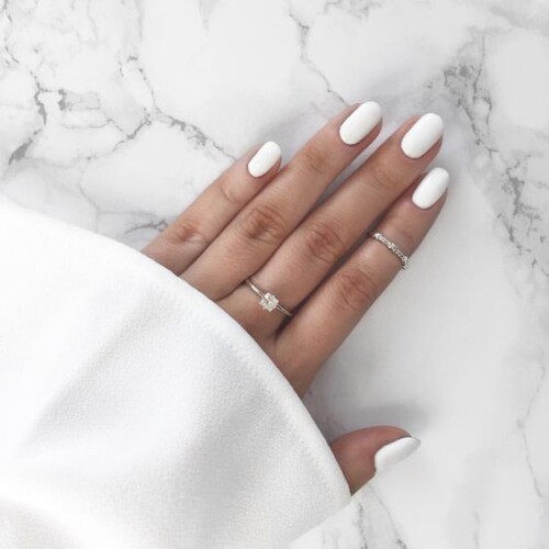 White Nail Colors & Inspiration For All 4 Seasons