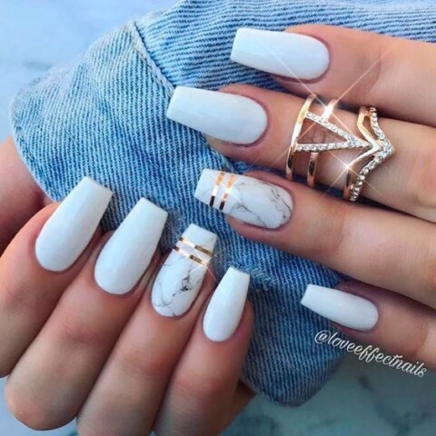 White Nail Colors & Inspiration For All 4 Seasons