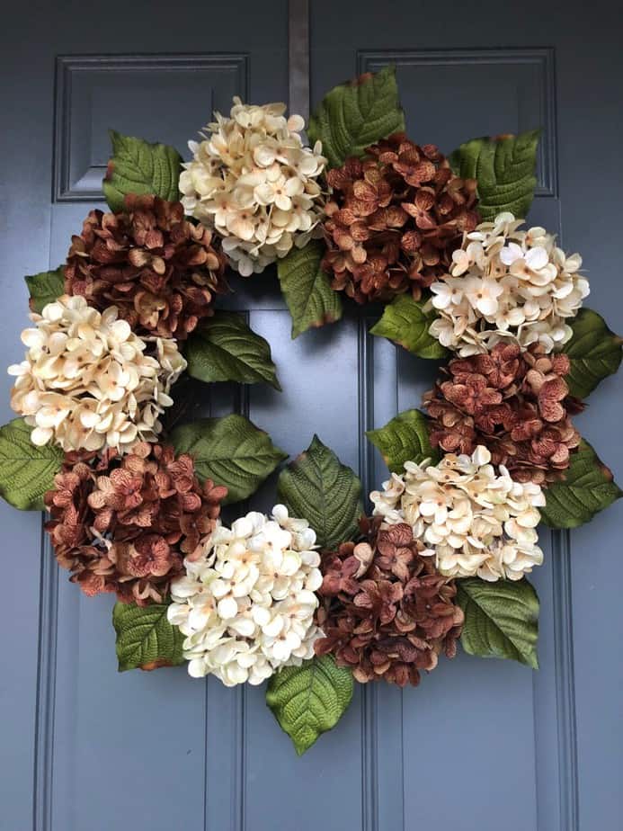 35+ Simple Fall Wreaths For The Front Door On Etsy