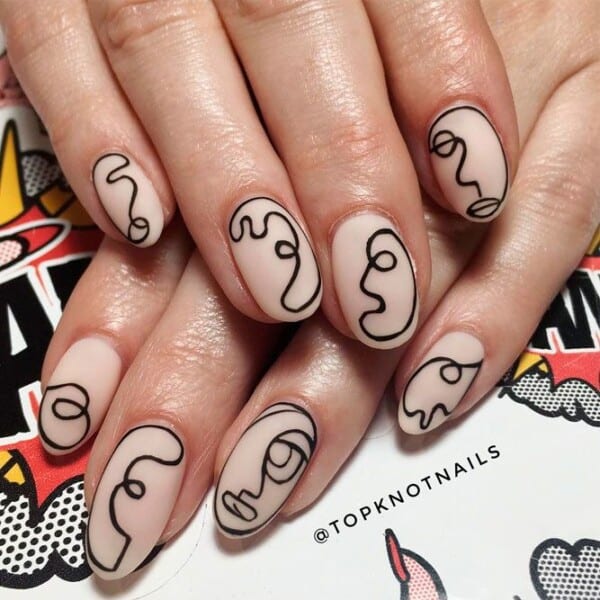 40+ Abstract Nail Art To Inspire Your Next Manicure