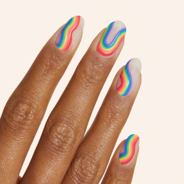 50+ Rainbow Nails You Need To Try Right Now