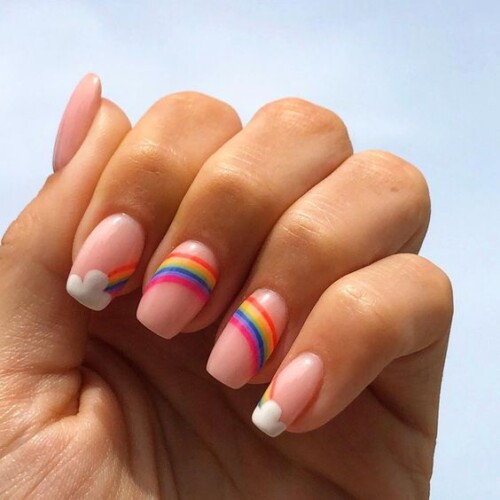 50+ Rainbow Nails You Need To Try Right Now