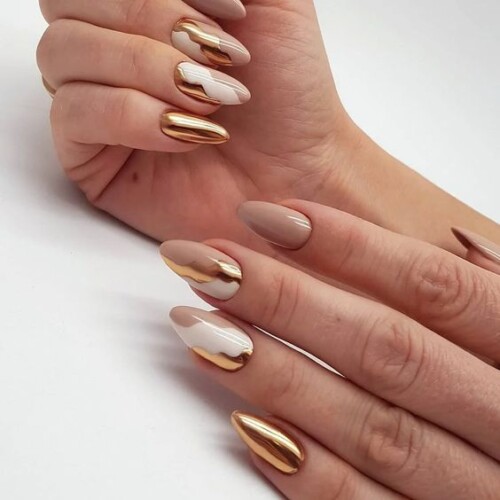 50+ Gorgeous Gold Nails To Get At Your Next Manicure