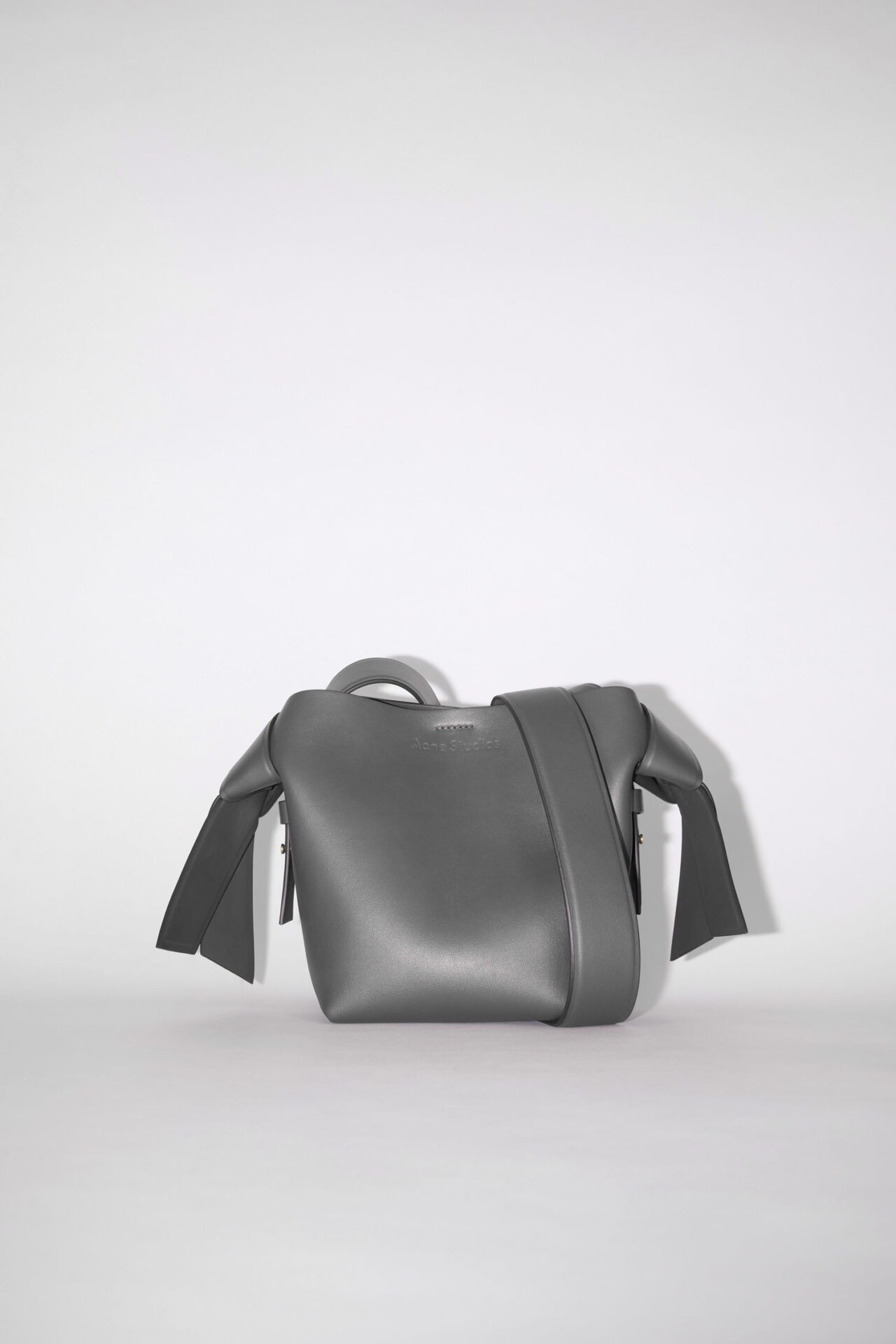 ACNE Studios Musubi Mini Knotted Leather Shoulder Bag