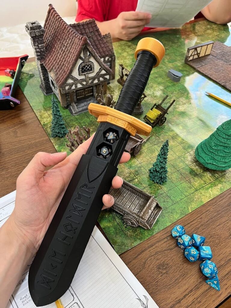 D&D Dice Dagger
