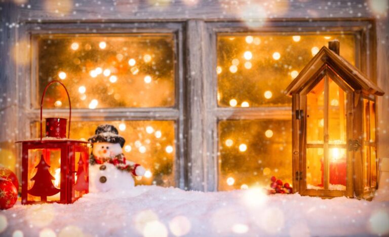 45+ Christmas Window Decorations For Inspiration
