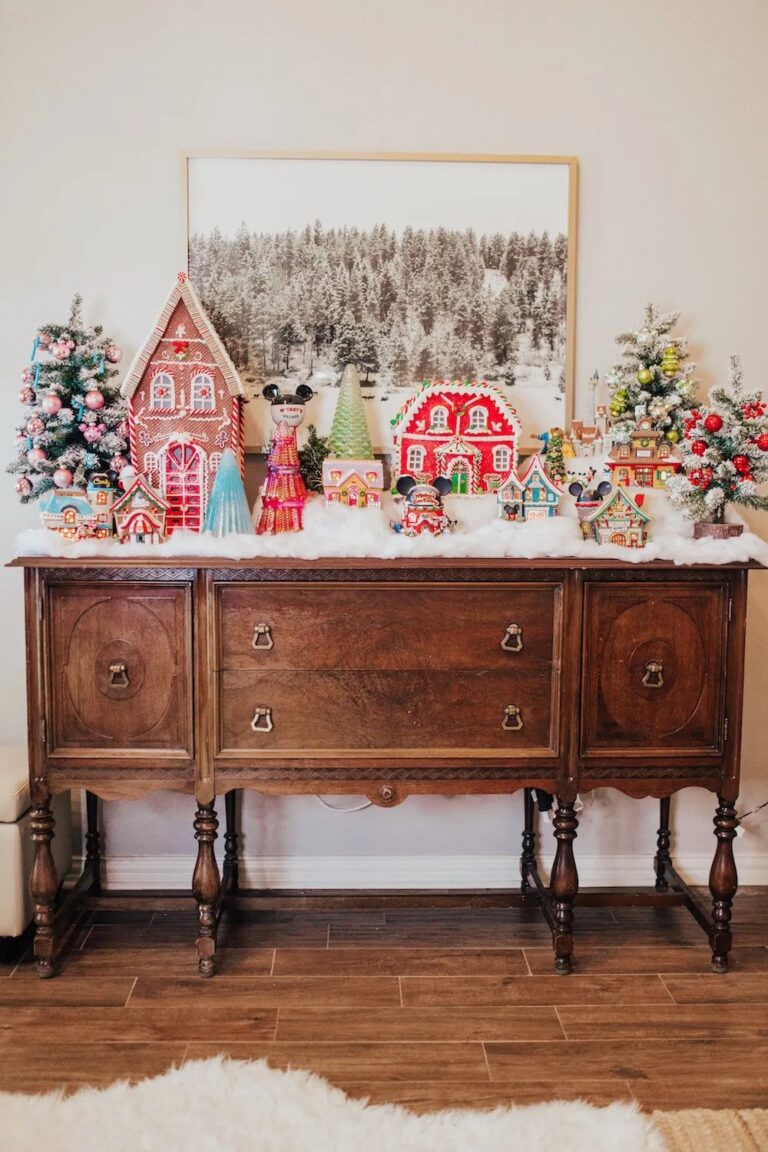 40+ Unique Christmas Village Ideas For Your Display | Chasing Daisies