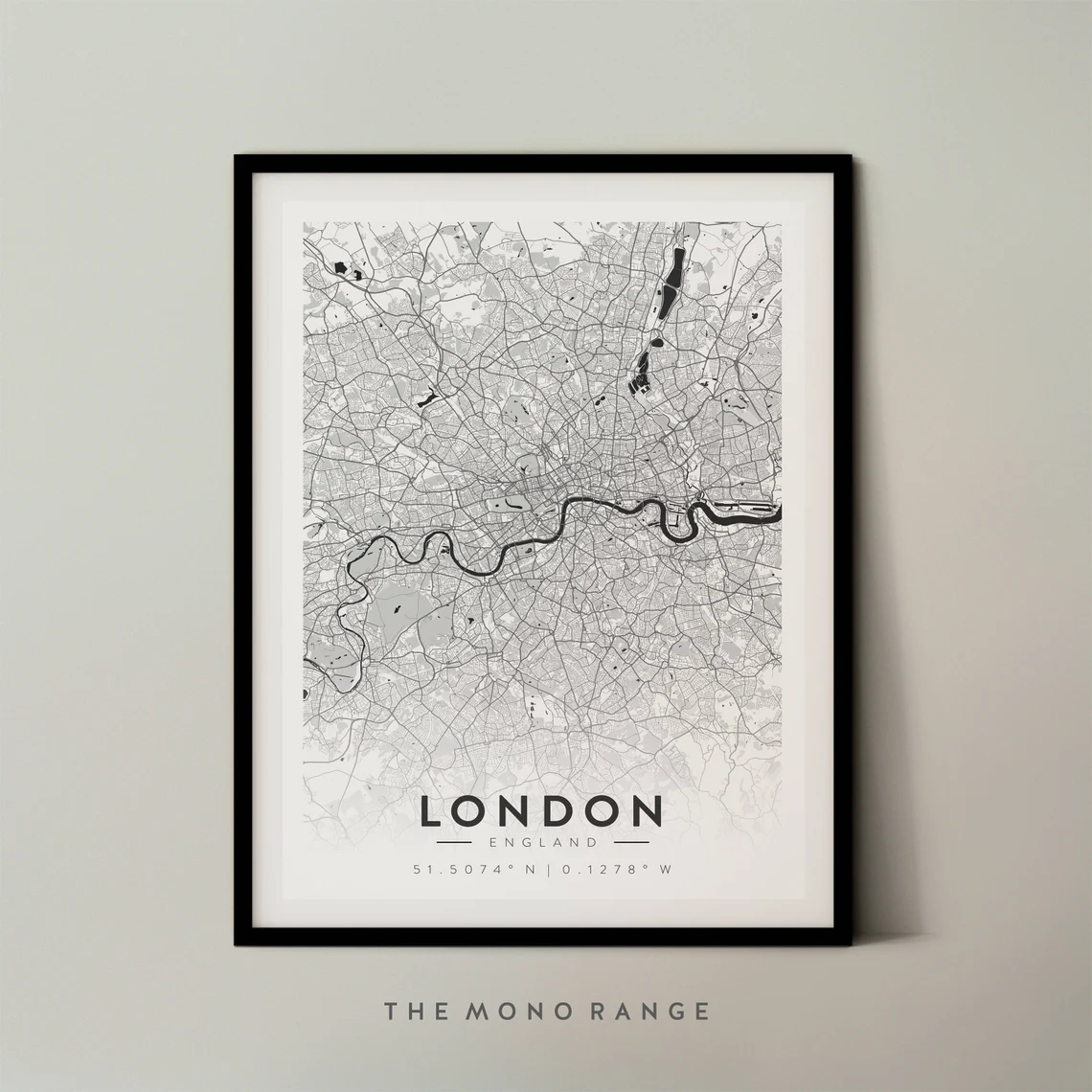 Custom City Map Prints