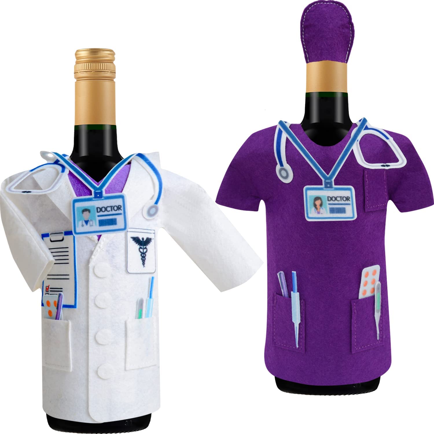 Doctor Wine Bottle Cover