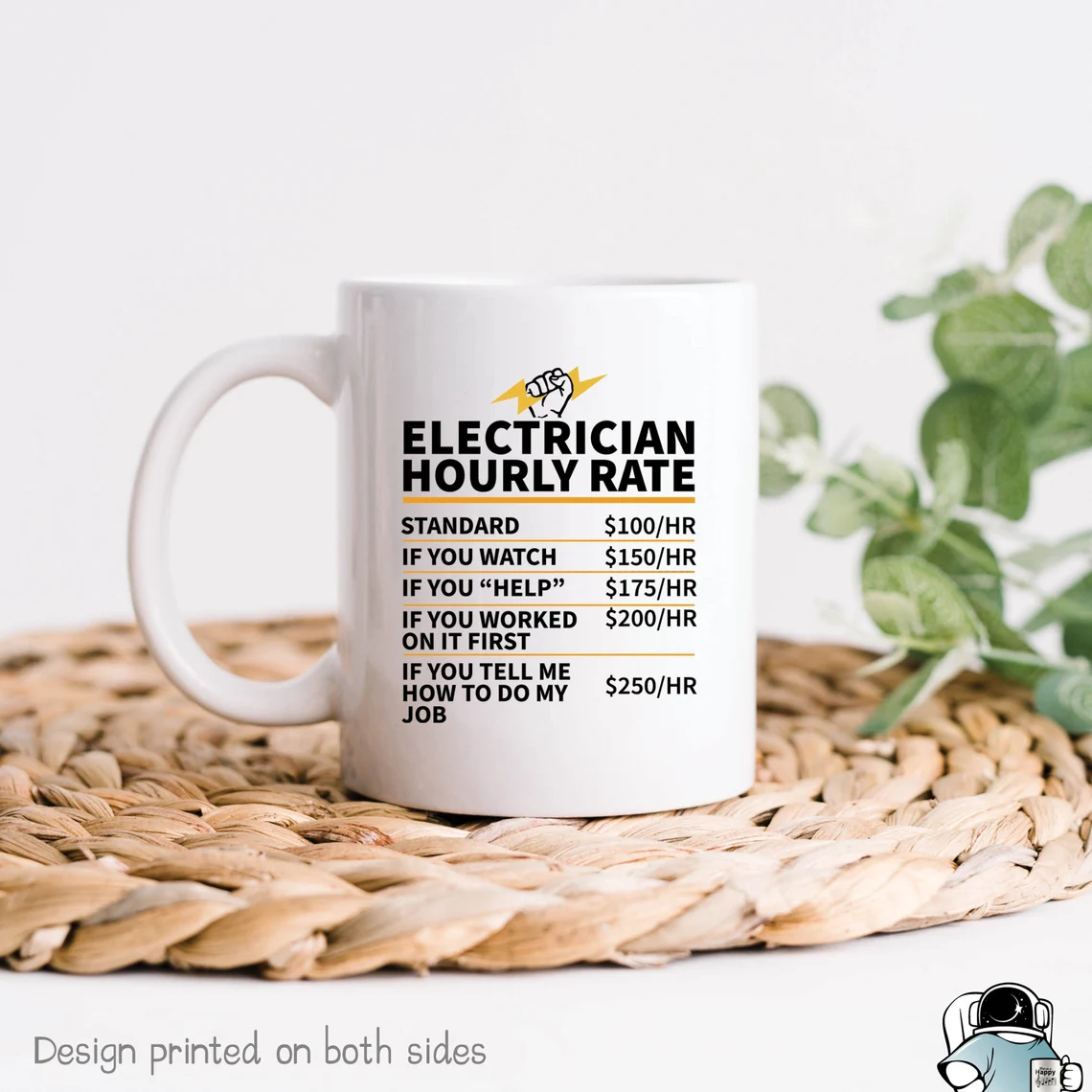 Funny Electrician Mug