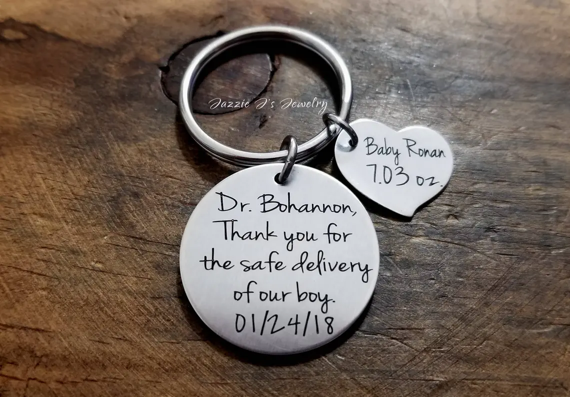 New Birth Thank You Keepsake