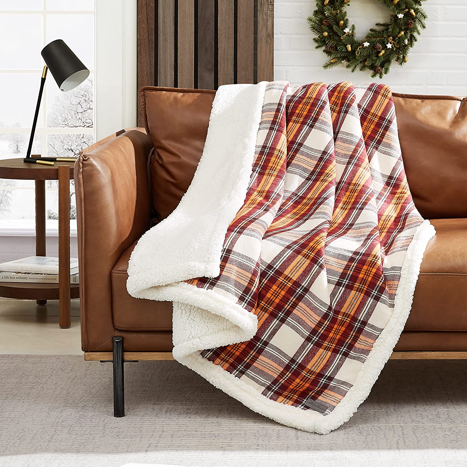 Reversible Throw Blanket