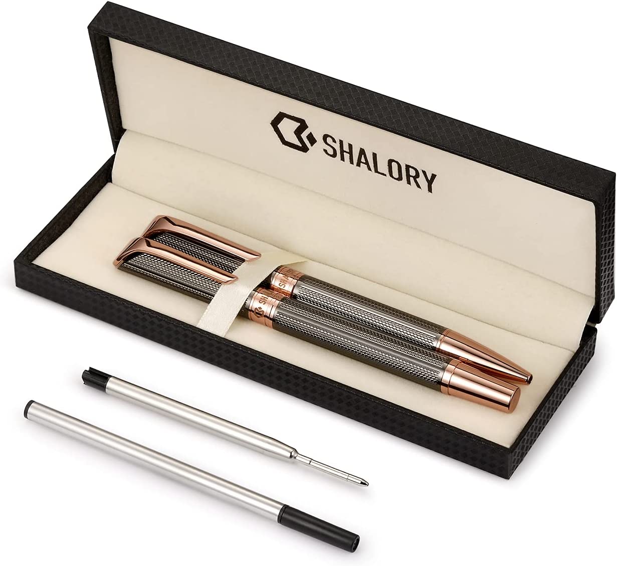 SHALORY Ballpoint and Rollerball Pen Set