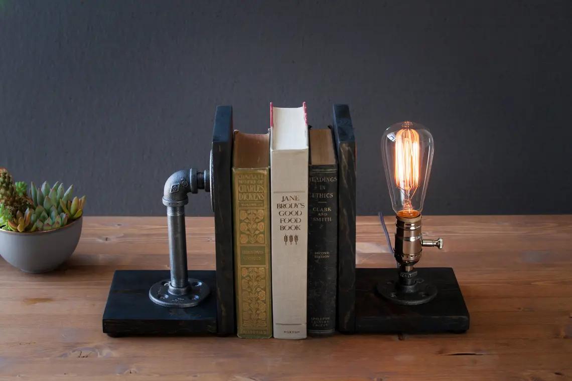 Bookend Lamp