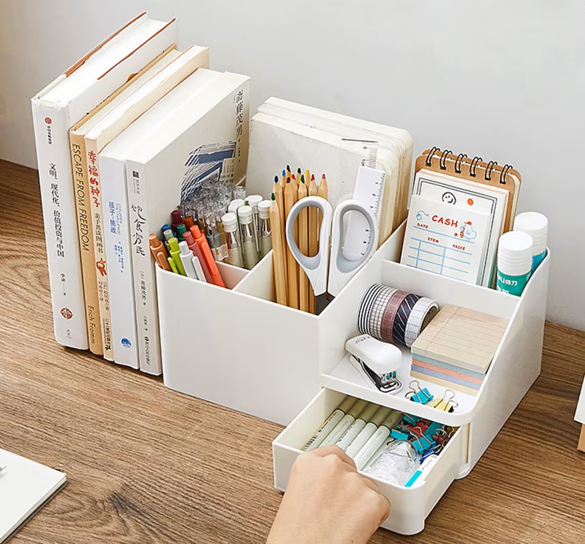 Desk organizer.