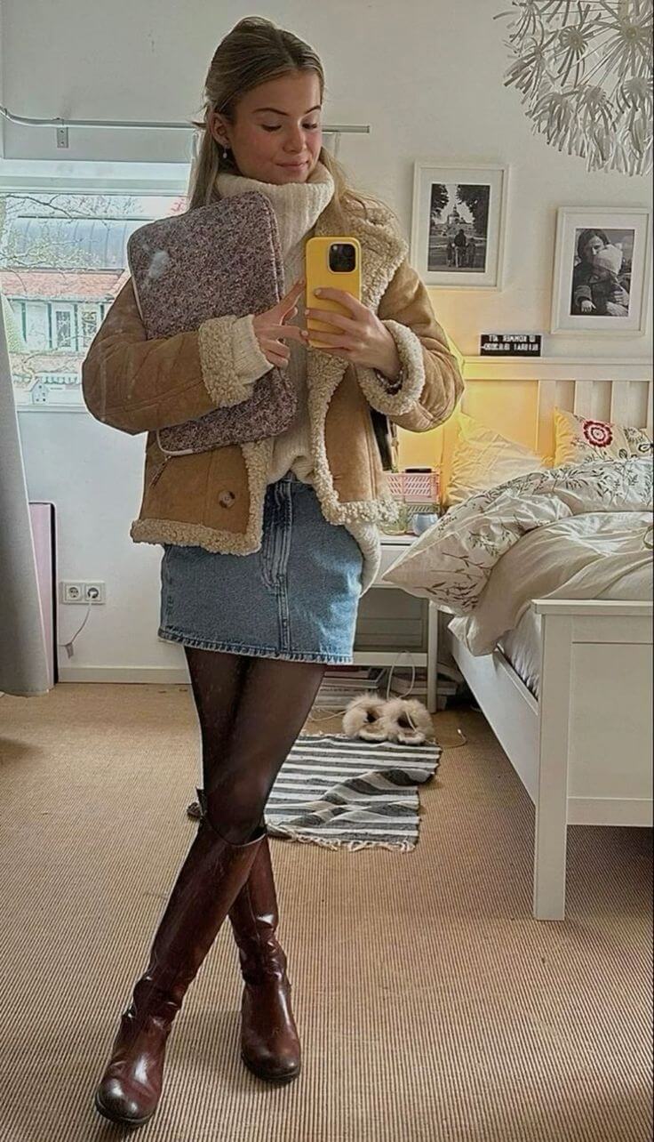55+ Cute Cold Outfits To Wear This Winter